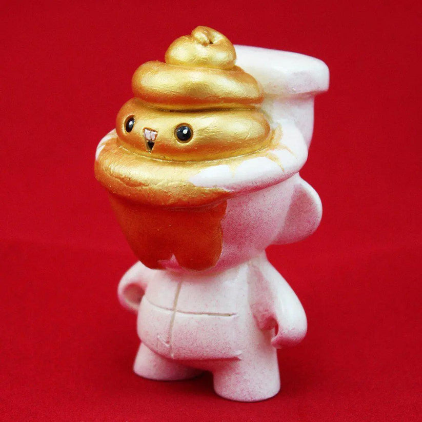 Golden Turd 3.5" Resin Figure – Furry Feline Creatives